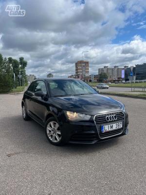Melns Audi A1 2011 Kauņa, ar dzinēja tilpumu 1.40 L un nobraukumu 217 tūkst. km par 4100 €, foto  vietnē AUTOMOTO.COM.LV