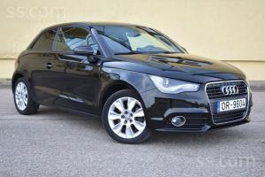 Black Audi A1 2011 in Talsi, with an engine capacity of 1.40 L and mileage of 174 thousand km for 5800 €, photo  on AUTOMOTO.COM.LV