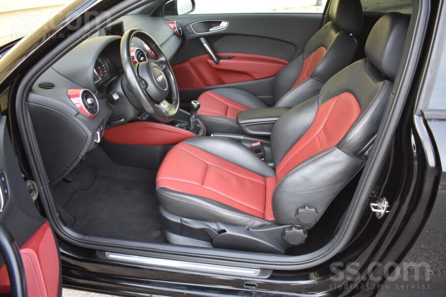 Melns Audi A1 2011 Talsi, ar dzinēja tilpumu 1.40 L un nobraukumu 174 tūkst. km par 5800 €, foto 7 vietnē AUTOMOTO.COM.LV