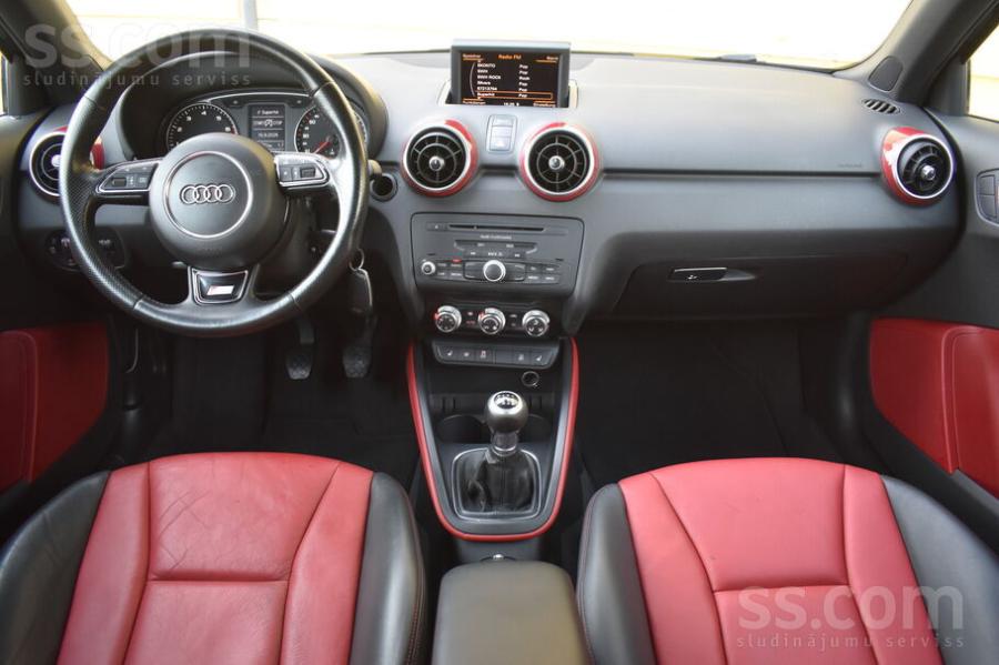 Melns Audi A1 2011 Talsi, ar dzinēja tilpumu 1.40 L un nobraukumu 174 tūkst. km par 5800 €, foto 8 vietnē AUTOMOTO.COM.LV