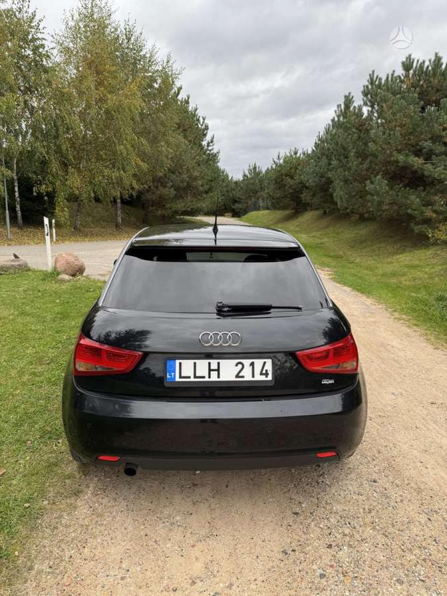 Melns Audi A1 2011 Viļņa, ar dzinēja tilpumu 1.60 L un nobraukumu 219 tūkst. km par 4750 €, foto 7 vietnē AUTOMOTO.COM.LV