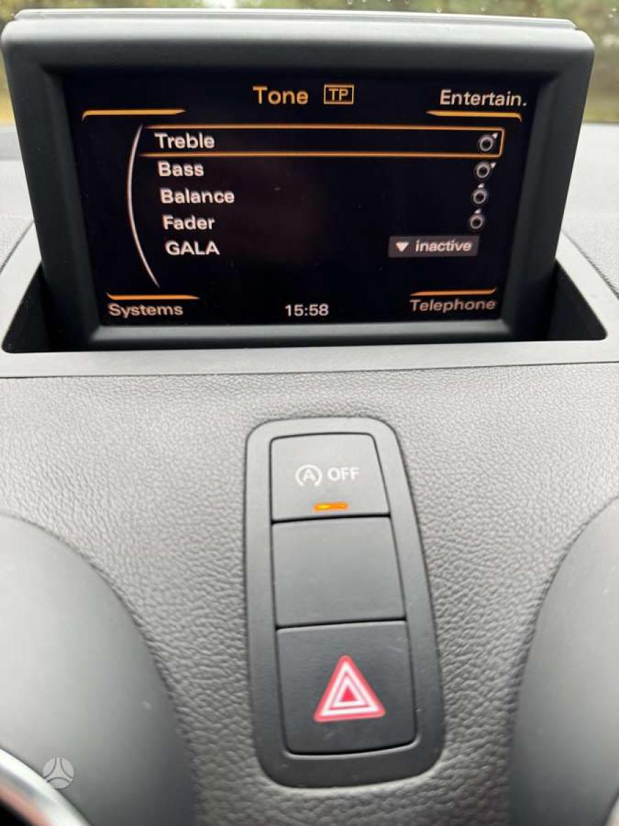 Melns Audi A1 2011 Viļņa, ar dzinēja tilpumu 1.60 L un nobraukumu 219 tūkst. km par 4750 €, foto 20 vietnē AUTOMOTO.COM.LV