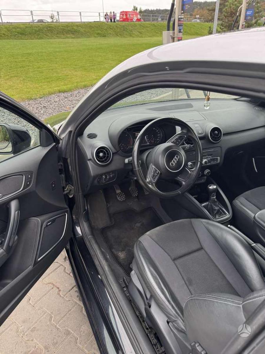 Melns Audi A1 2011 Viļņa, ar dzinēja tilpumu 1.60 L un nobraukumu 219 tūkst. km par 4750 €, foto 26 vietnē AUTOMOTO.COM.LV