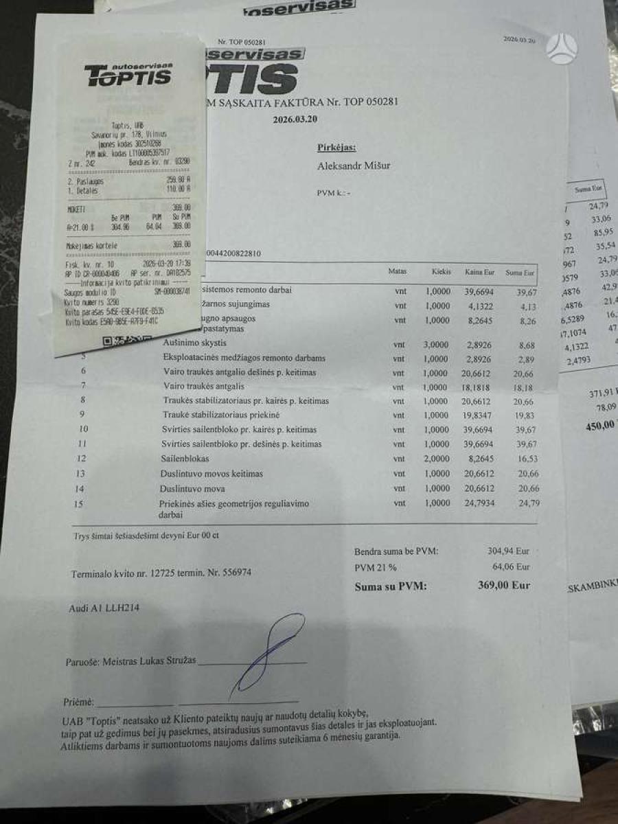 Melns Audi A1 2011 Viļņa, ar dzinēja tilpumu 1.60 L un nobraukumu 219 tūkst. km par 4750 €, foto 33 vietnē AUTOMOTO.COM.LV