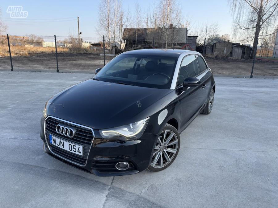 Black Audi A1 2012 in Kaunas, with an engine capacity of 1.60 L and mileage of 170 thousand km for 6490 €, photo 2 on AUTOMOTO.COM.LV