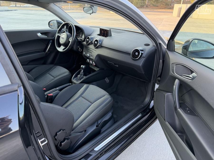Black Audi A1 2012 in Kaunas, with an engine capacity of 1.60 L and mileage of 170 thousand km for 6090 €, photo 10 on AUTOMOTO.COM.LV