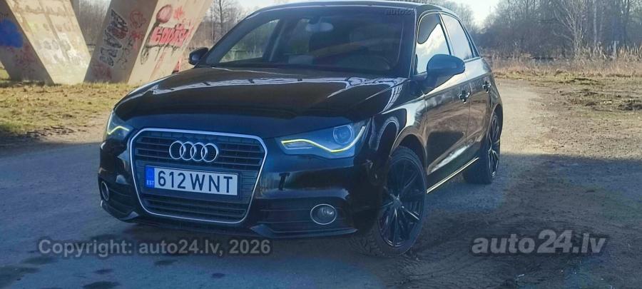 Black Audi A1 2012 in Johvi, with an engine capacity of 1.60 L and mileage of 173 thousand km for 6800 €, photo 1 on AUTOMOTO.COM.LV