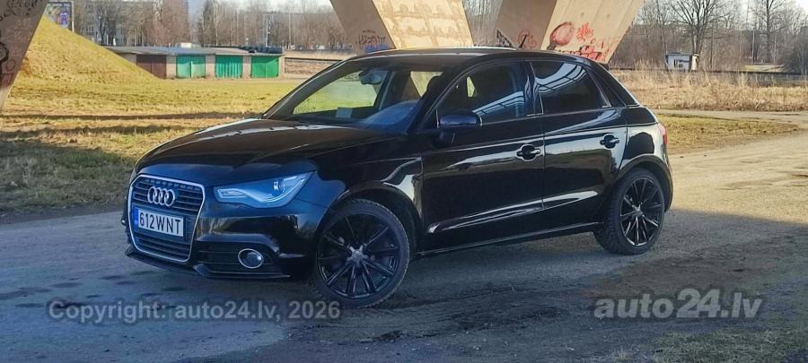 Black Audi A1 2012 in Johvi, with an engine capacity of 1.60 L and mileage of 173 thousand km for 6800 €, photo 3 on AUTOMOTO.COM.LV
