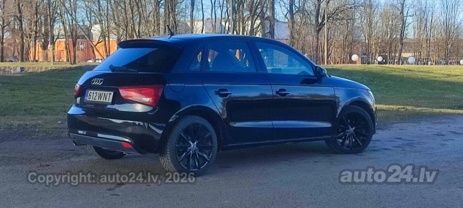 Black Audi A1 2012 in Johvi, with an engine capacity of 1.60 L and mileage of 173 thousand km for 6800 €, photo 5 on AUTOMOTO.COM.LV