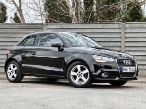 Black Audi A1 2012 in Jelgava, with an engine capacity of 1.60 L and mileage of 126 thousand km for 5399 €, photo 3 on AUTOMOTO.COM.LV
