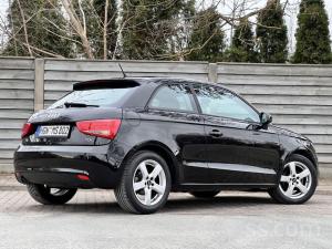 Black Audi A1 2012 in Jelgava, with an engine capacity of 1.60 L and mileage of 126 thousand km for 5399 €, photo 6 on AUTOMOTO.COM.LV