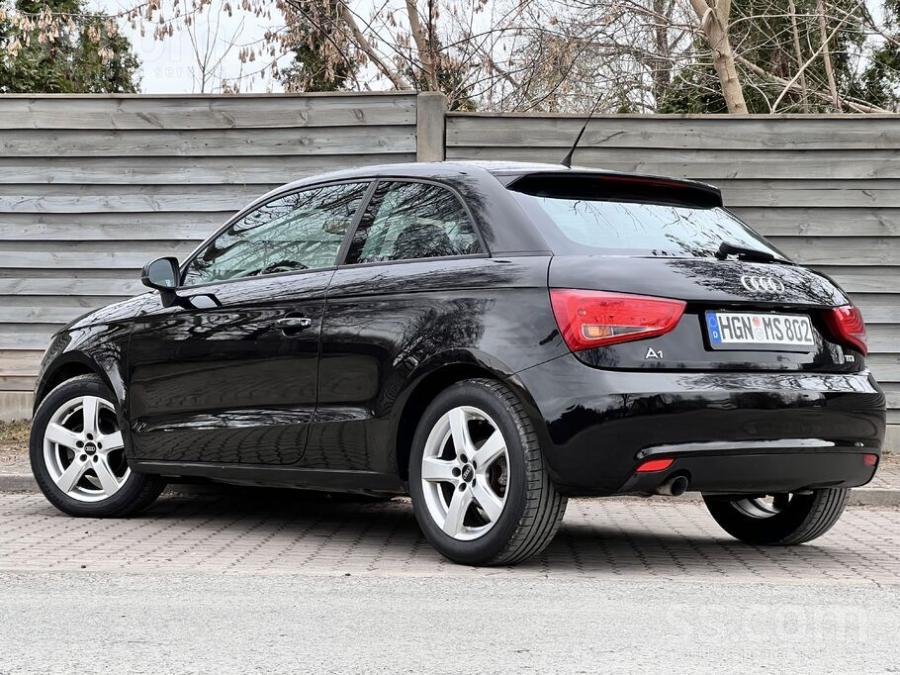Black Audi A1 2012 in Jelgava, with an engine capacity of 1.60 L and mileage of 126 thousand km for 5399 €, photo 8 on AUTOMOTO.COM.LV