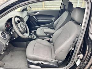 Black Audi A1 2012 in Jelgava, with an engine capacity of 1.60 L and mileage of 126 thousand km for 5399 €, photo 13 on AUTOMOTO.COM.LV