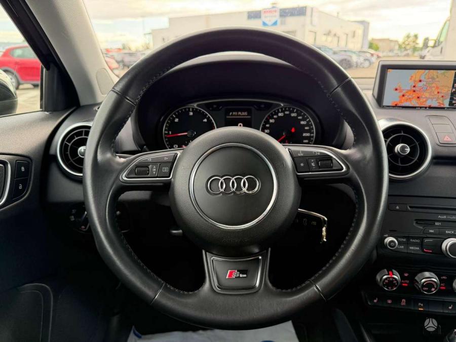 Melns Audi A1 2012 Marijampole, ar dzinēja tilpumu 1.60 L un nobraukumu 245 tūkst. km par 6200 €, foto 17 vietnē AUTOMOTO.COM.LV