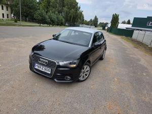 Melns Audi A1 2012 Šakiai, ar dzinēja tilpumu 1.60 L un nobraukumu 259 tūkst. km par 4450 €, foto  vietnē AUTOMOTO.COM.LV
