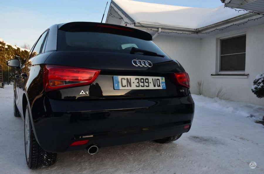 Melns Audi A1 2013 Kauņa, ar dzinēja tilpumu 1.60 L un nobraukumu 253 tūkst. km par 6750 €, foto 23 vietnē AUTOMOTO.COM.LV