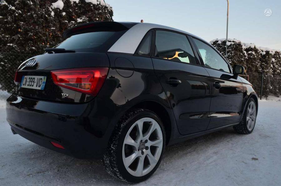 Melns Audi A1 2013 Kauņa, ar dzinēja tilpumu 1.60 L un nobraukumu 253 tūkst. km par 6750 €, foto 25 vietnē AUTOMOTO.COM.LV