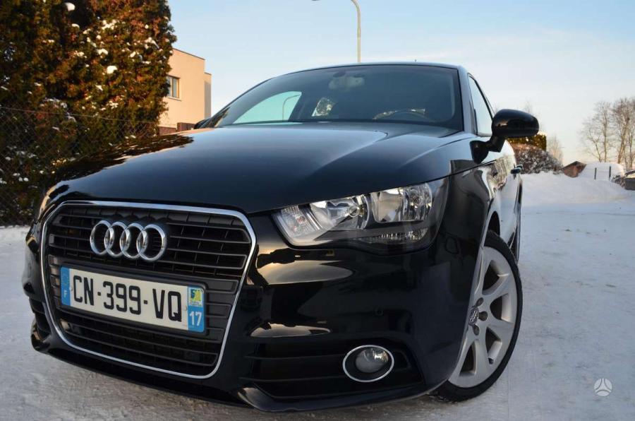 Melns Audi A1 2013 Kauņa, ar dzinēja tilpumu 1.60 L un nobraukumu 253 tūkst. km par 6750 €, foto 1 vietnē AUTOMOTO.COM.LV