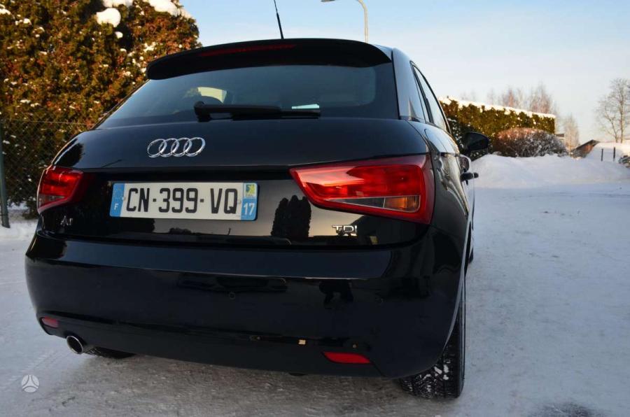 Melns Audi A1 2013 Kauņa, ar dzinēja tilpumu 1.60 L un nobraukumu 253 tūkst. km par 6750 €, foto 28 vietnē AUTOMOTO.COM.LV