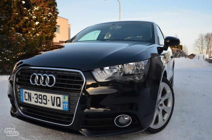 Black Audi A1 2013 in Kaunas, with an engine capacity of 1.60 L and mileage of 253 thousand km for 6750 €, photo 3 on AUTOMOTO.COM.LV