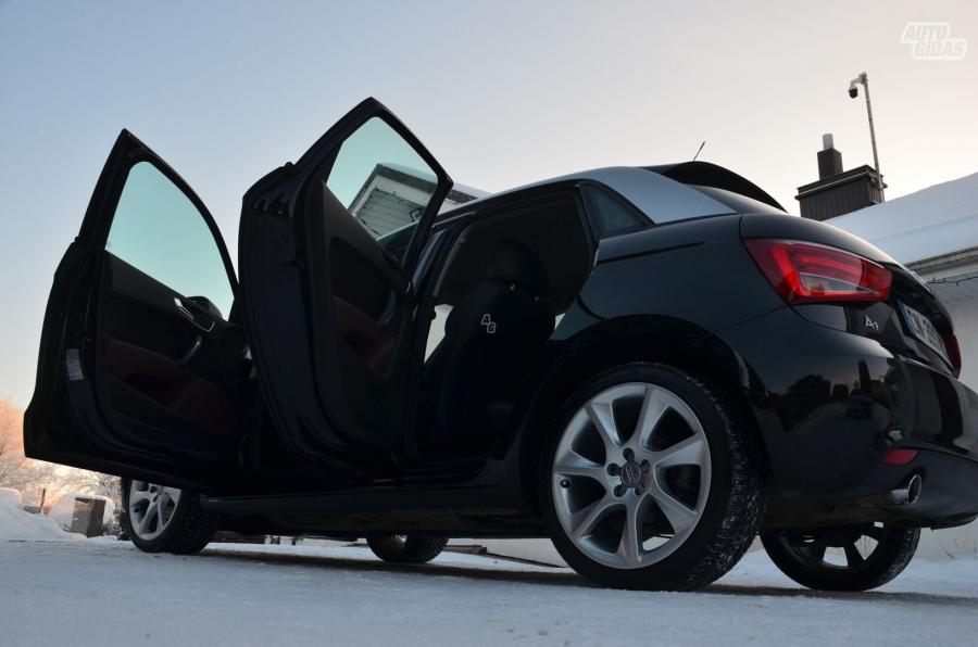 Black Audi A1 2013 in Kaunas, with an engine capacity of 1.60 L and mileage of 253 thousand km for 6750 €, photo 10 on AUTOMOTO.COM.LV