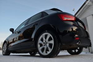 Black Audi A1 2013 in Kaunas, with an engine capacity of 1.60 L and mileage of 253 thousand km for 6750 €, photo 14 on AUTOMOTO.COM.LV