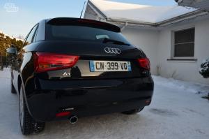Black Audi A1 2013 in Kaunas, with an engine capacity of 1.60 L and mileage of 253 thousand km for 6750 €, photo 23 on AUTOMOTO.COM.LV
