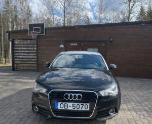 Melns Audi A1 2013 Rīga, ar dzinēja tilpumu 1.40 L un nobraukumu 160 tūkst. km par 7800 €, foto  vietnē AUTOMOTO.COM.LV