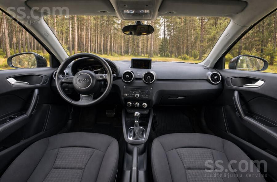 Melns Audi A1 2013 Rīga, ar dzinēja tilpumu 1.40 L un nobraukumu 160 tūkst. km par 7800 €, foto 5 vietnē AUTOMOTO.COM.LV