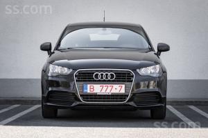Black Audi A1 2013 in Riga, with an engine capacity of 1.60 L and mileage of 225 thousand km for 6950 €, photo 3 on AUTOMOTO.COM.LV