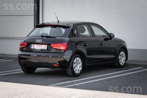 Black Audi A1 2013 in Riga, with an engine capacity of 1.60 L and mileage of 225 thousand km for 6950 €, photo 5 on AUTOMOTO.COM.LV