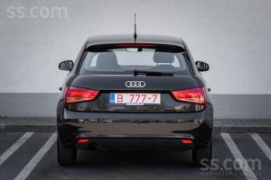 Black Audi A1 2013 in Riga, with an engine capacity of 1.60 L and mileage of 225 thousand km for 6950 €, photo 6 on AUTOMOTO.COM.LV