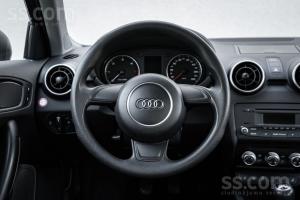 Black Audi A1 2013 in Riga, with an engine capacity of 1.60 L and mileage of 225 thousand km for 6950 €, photo 15 on AUTOMOTO.COM.LV
