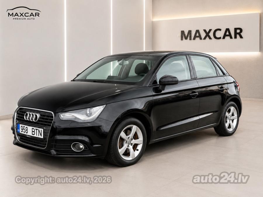 Black Audi A1 2013 in Tallinn, with an engine capacity of 1.60 L and mileage of 269 thousand km for 4999 €, photo 4 on AUTOMOTO.COM.LV
