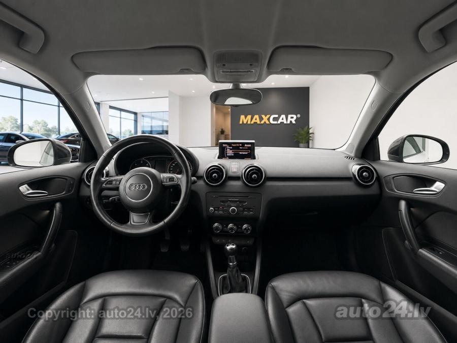 Black Audi A1 2013 in Tallinn, with an engine capacity of 1.60 L and mileage of 269 thousand km for 4999 €, photo 7 on AUTOMOTO.COM.LV