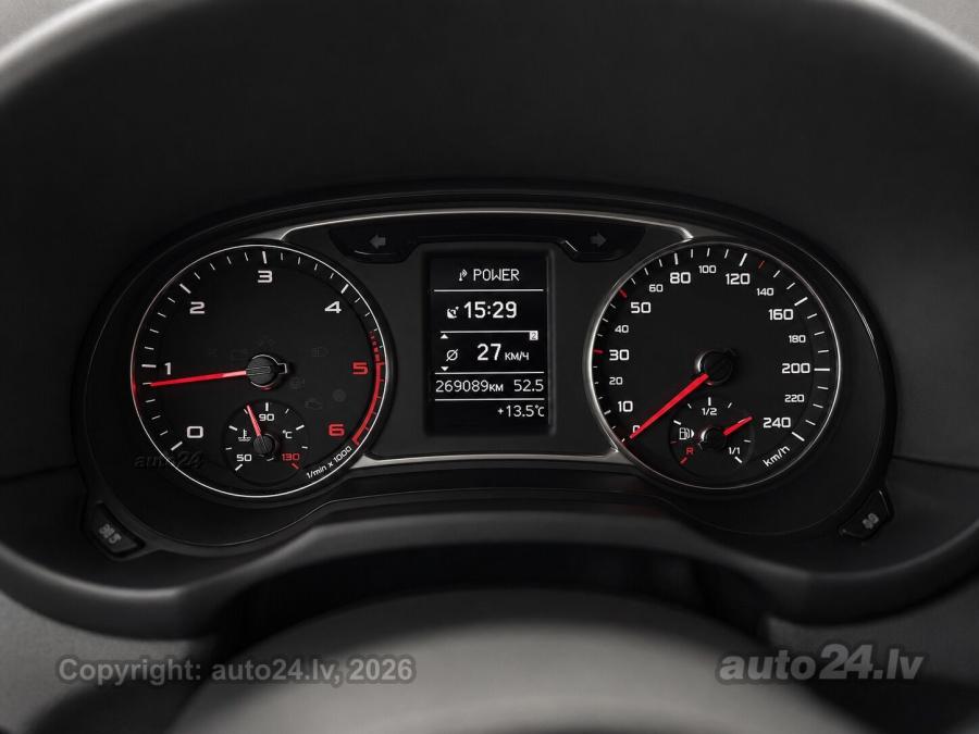 Black Audi A1 2013 in Tallinn, with an engine capacity of 1.60 L and mileage of 269 thousand km for 4999 €, photo 9 on AUTOMOTO.COM.LV