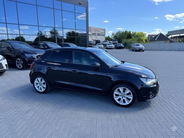 Black Audi A1 2013 in Telschi, with an engine capacity of 1.20 L and mileage of 253 thousand km for 4999 €, photo 8 on AUTOMOTO.COM.LV