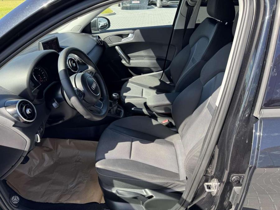 Melns Audi A1 2013 Telšiai, ar dzinēja tilpumu 1.20 L un nobraukumu 253 tūkst. km par 4999 €, foto 16 vietnē AUTOMOTO.COM.LV