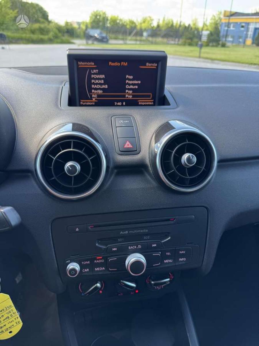 Melns Audi A1 2013 Telšiai, ar dzinēja tilpumu 1.20 L un nobraukumu 253 tūkst. km par 4999 €, foto 25 vietnē AUTOMOTO.COM.LV