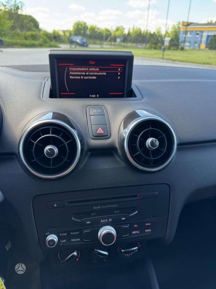 Melns Audi A1 2013 Telšiai, ar dzinēja tilpumu 1.20 L un nobraukumu 253 tūkst. km par 4999 €, foto 27 vietnē AUTOMOTO.COM.LV