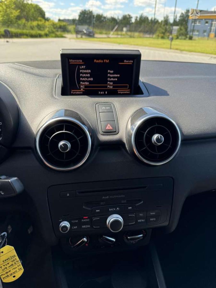 Melns Audi A1 2013 Telšiai, ar dzinēja tilpumu 1.20 L un nobraukumu 253 tūkst. km par 4999 €, foto 32 vietnē AUTOMOTO.COM.LV