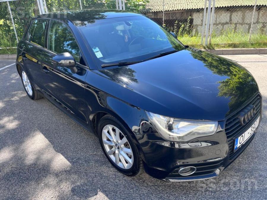 Melns Audi A1 2013 Rīga, ar dzinēja tilpumu 1.60 L un nobraukumu 213 tūkst. km par 6650 €, foto 1 vietnē AUTOMOTO.COM.LV