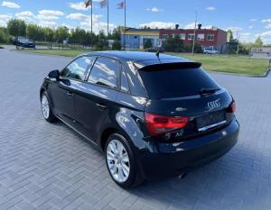 Black Audi A1 2013 in Telschi, with an engine capacity of 1.40 L and mileage of 252 thousand km for 4990 €, photo 8 on AUTOMOTO.COM.LV