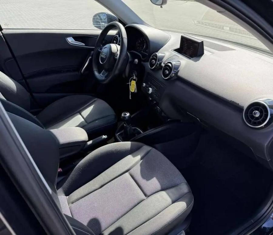 Black Audi A1 2013 in Telschi, with an engine capacity of 1.40 L and mileage of 252 thousand km for 4990 €, photo 15 on AUTOMOTO.COM.LV