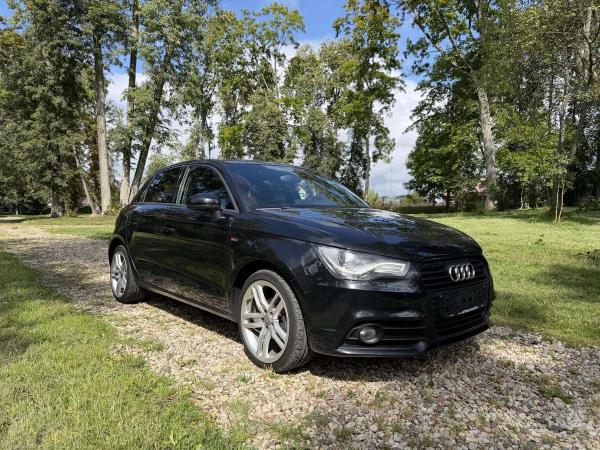 Black Audi A1 2013 in Elektrenai, with an engine capacity of 1.60 L and mileage of 240 thousand km for 5990 €, photo 3 on AUTOMOTO.COM.LV