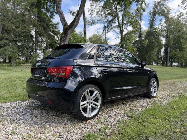 Black Audi A1 2013 in Elektrenai, with an engine capacity of 1.60 L and mileage of 240 thousand km for 5990 €, photo 6 on AUTOMOTO.COM.LV