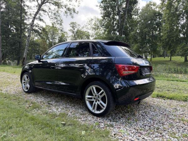 Black Audi A1 2013 in Elektrenai, with an engine capacity of 1.60 L and mileage of 240 thousand km for 5990 €, photo 7 on AUTOMOTO.COM.LV