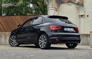 Black Audi A1 2013 in Jelgava, with an engine capacity of 1.60 L and mileage of 183 thousand km for 6900 €, photo 9 on AUTOMOTO.COM.LV