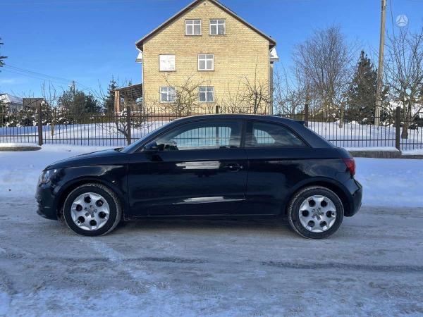 Black Audi A1 2014 in Vilnius, with an engine capacity of 1.60 L and mileage of 210 thousand km for 3450 €, photo 4 on AUTOMOTO.COM.LV