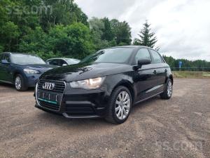 Black Audi A1 2014 in Cesis, with an engine capacity of 1.20 L and mileage of 207 thousand km for 6500 €, photo  on AUTOMOTO.COM.LV